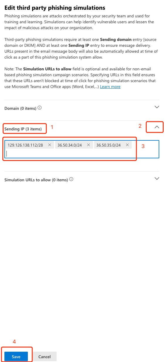 Configuring Microsoft O365 with Sorb SCES – SorbSecurity Help
