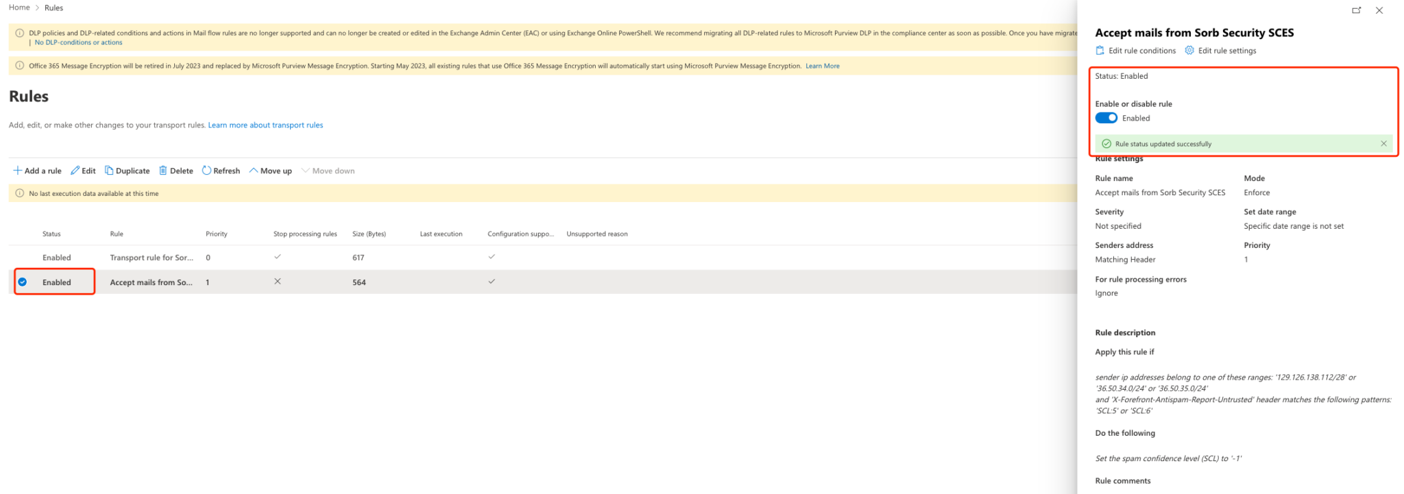 Configuring Microsoft 365 with Sorb SCES by M365 Connector ...
